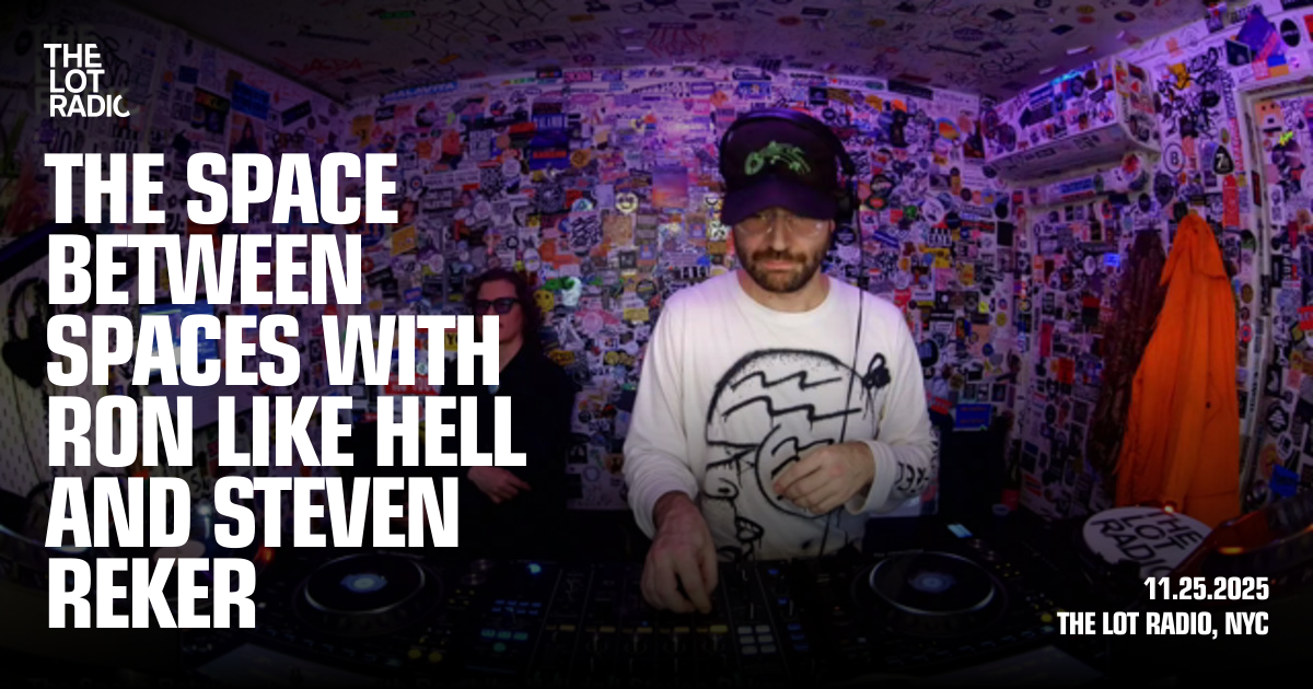 The Space Between Spaces with Ron Like Hell and Steven Reker - The Lot ...